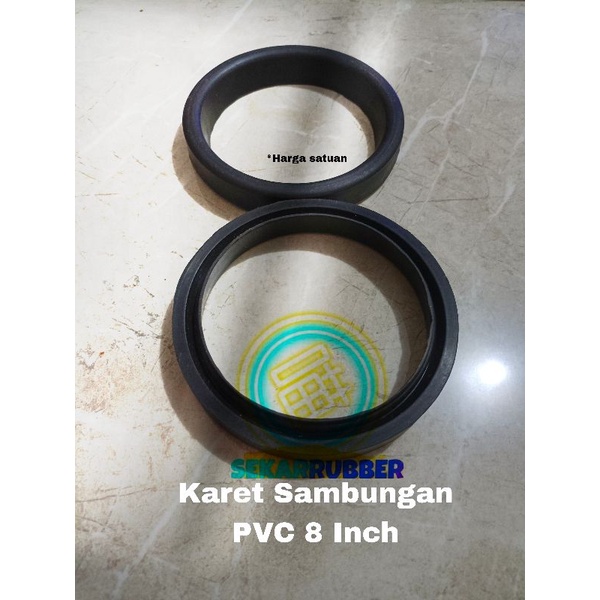 Jual Karet Sambungan PVC 8 Inch Rubber Ring Joint RRJ | Shopee Indonesia