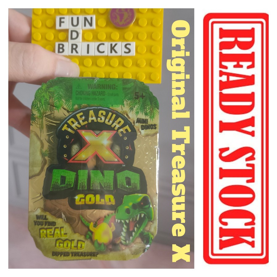 Jual Treasure X Dino Gold Mini Dinos Single Pack Series 1 | Shopee ...