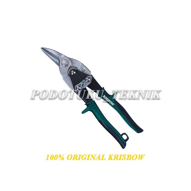 Jual Krisbow gunting baja ringan hijauh - kanan 10 inch | Shopee Indonesia