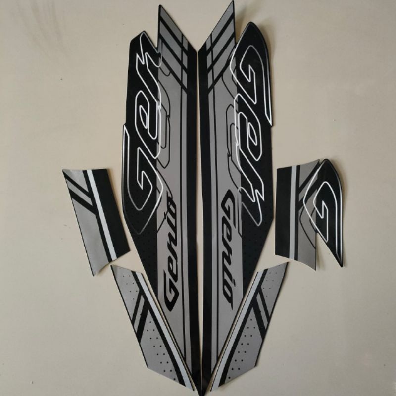Jual striping genio cbs 2021 hitam | Shopee Indonesia