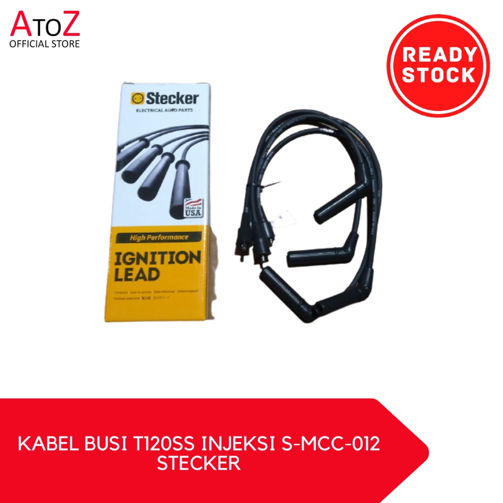 Jual KABEL BUSI T120SS INJEKSI S-MCC-012 STECKER | Shopee Indonesia