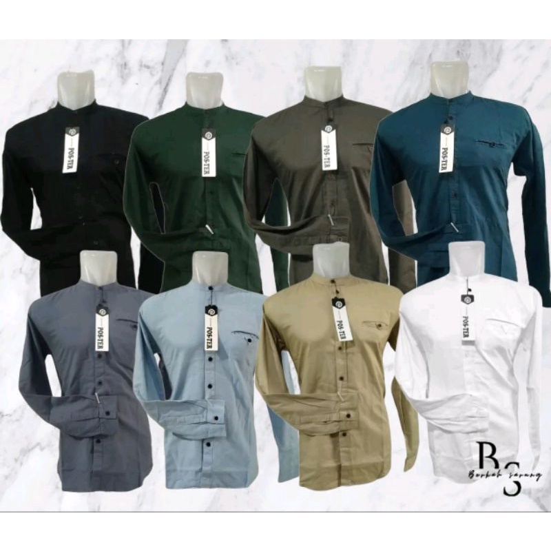 Jual KEMKO/KEMEJA KOKO KERAH SANGHAI // KEMKO POSTER/POS-TER [KEMKO ...