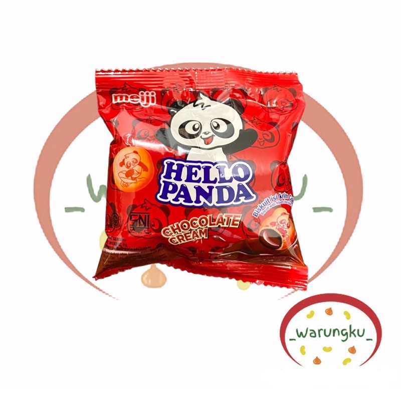Jual [RENCENG] Mini Hello Panda 10PCS x 8GR RASA COKLAT STROBERI ...