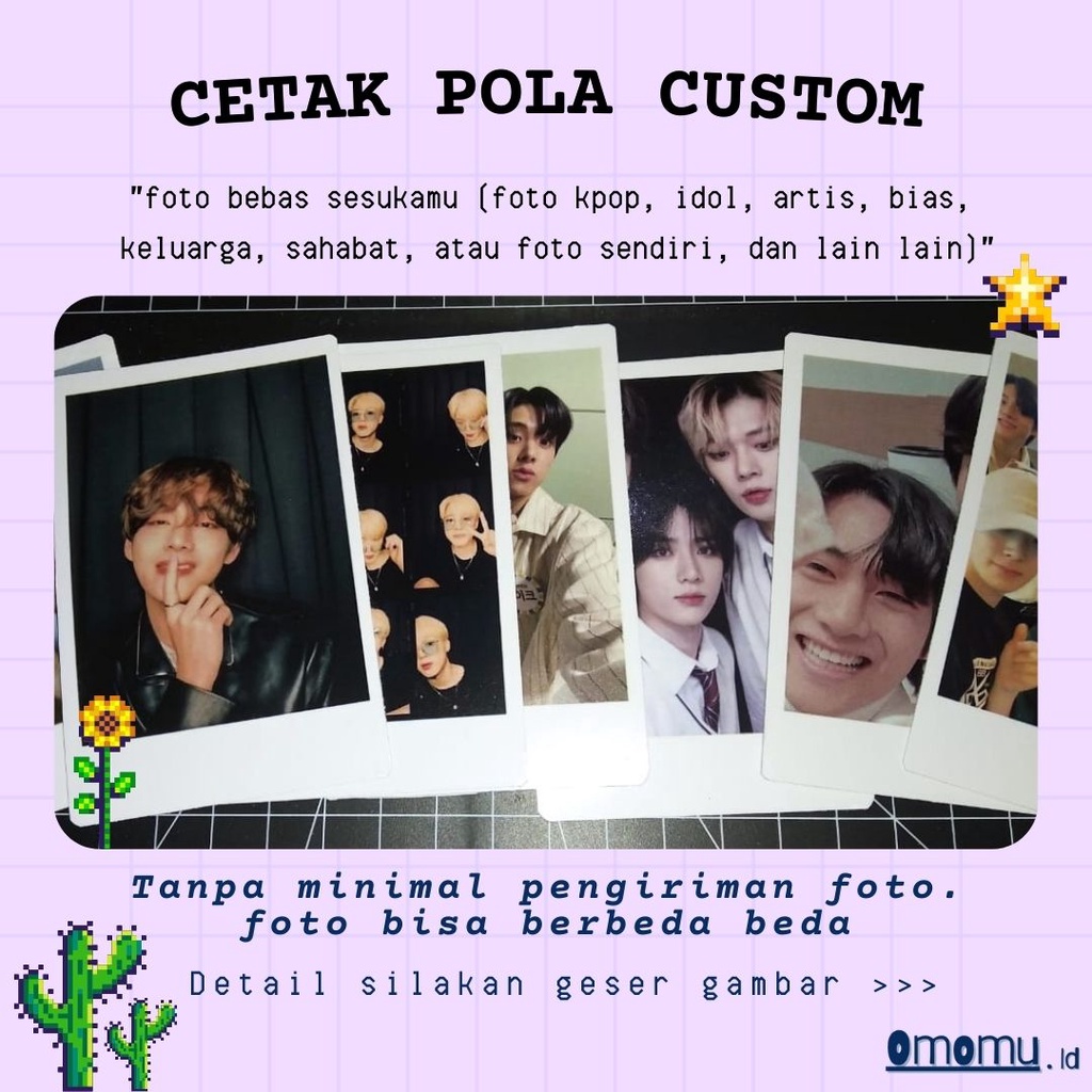 Jual CETAK POLA CUSTOM/ CETAK POLA MURAH/POLA CUSTOM FRAME | Shopee ...