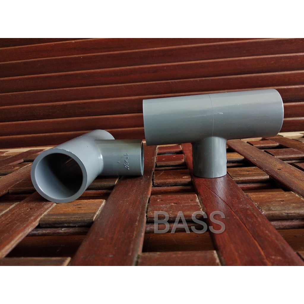 Jual Tee Reducer PVC Lesso AW 1" x 3/4" Inch Tee Red Vlok Fitting Pipa PVC | Shopee Indonesia