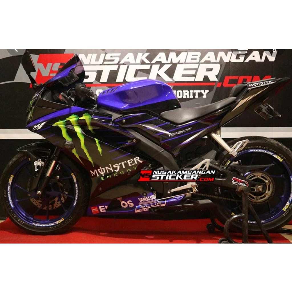 Jual Stiker R15 V3 Biru Livery MGP Fullbody | Shopee Indonesia