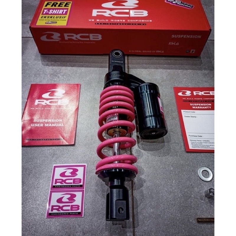 Jual Shockbreaker Belakang Tabung dan non tabung Type RCB MB2 Pink ...