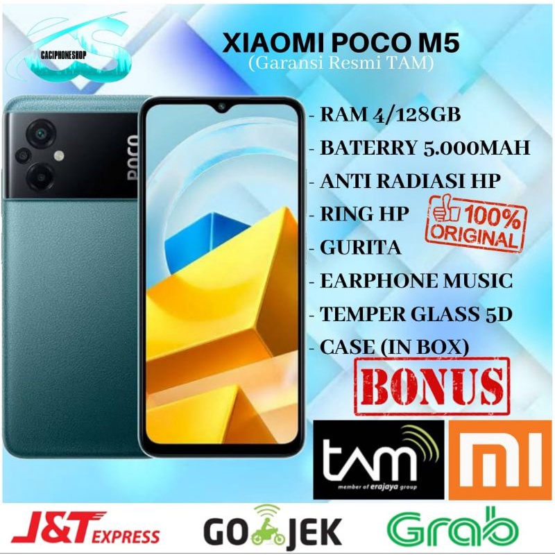 Jual POCO M5 NFC TAM Ram 4GB Rom 128GB 4/128 & 4/64 Garansi Resmi 15 ...