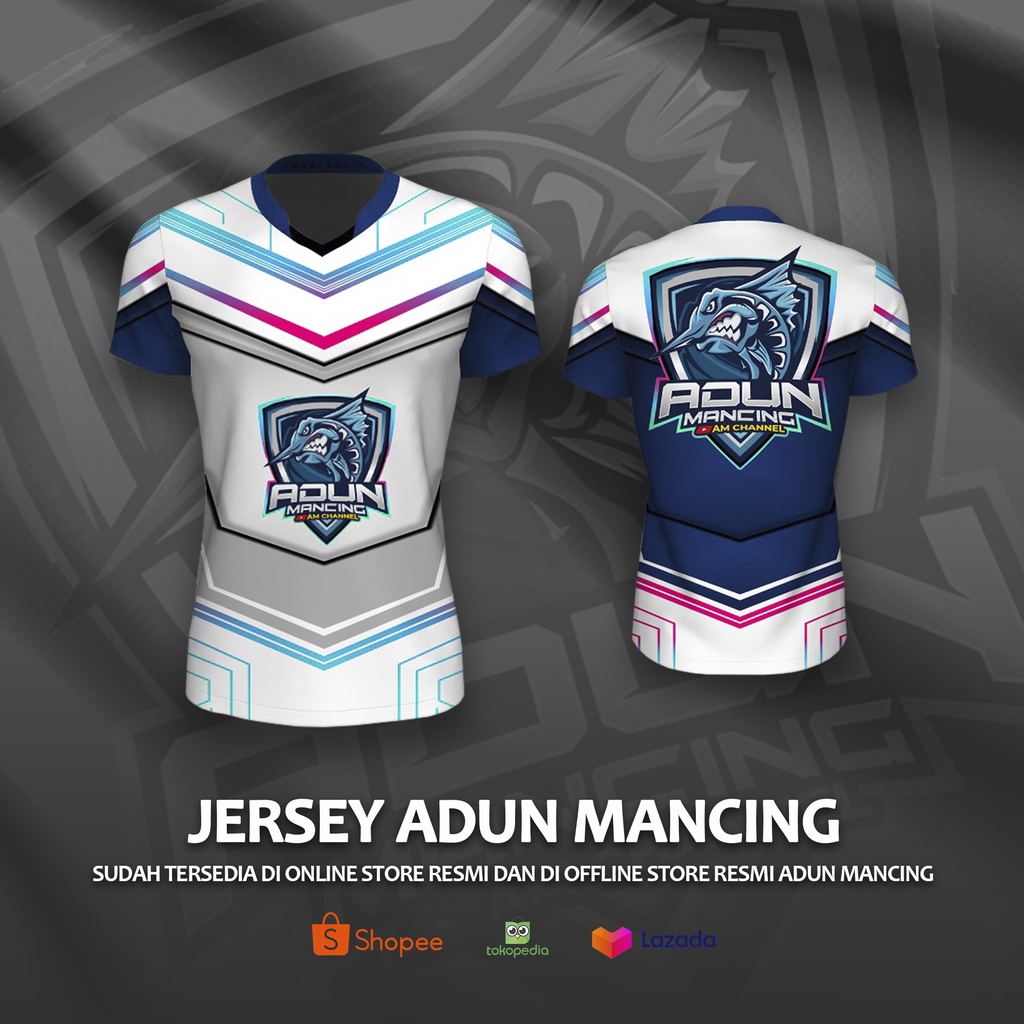 Jual Jersey Eksklusif Adun Mancing Bahan dryfit Djarum | Shopee Indonesia