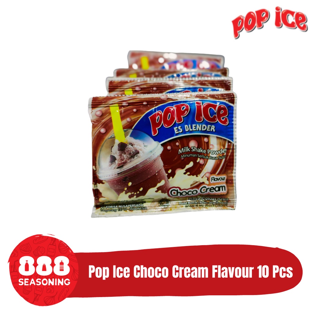 Jual POP ICE CHOCO CREAM FLAVOUR 10 SACHET | Shopee Indonesia
