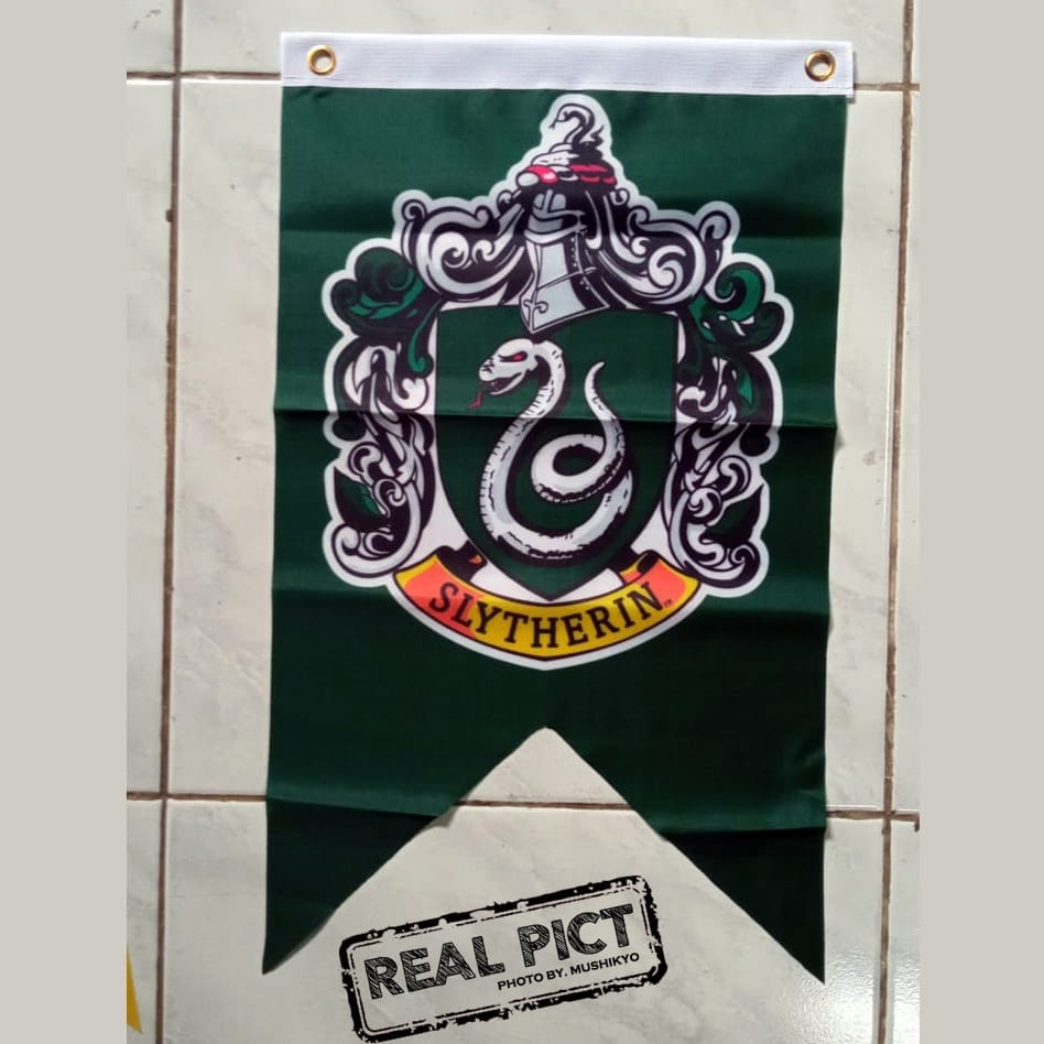 Jual Banner / bendera asrama penyihir untuk backdrop atau hiasan ...