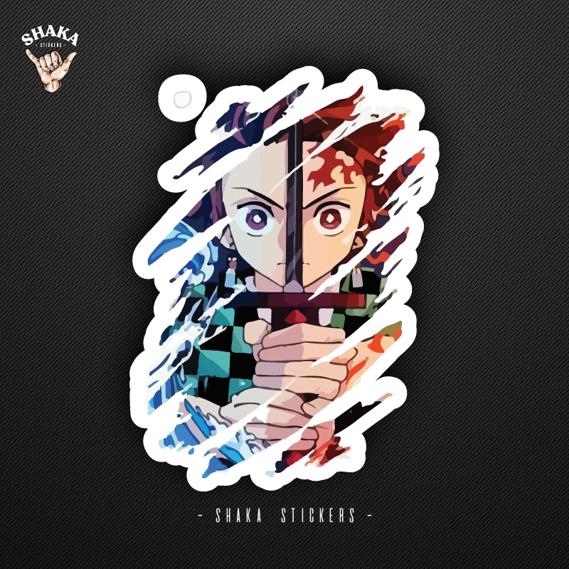 Jual Sticker kimetsu No Yaiba Demon Slayer Eceran Murah Sticker Anime ...