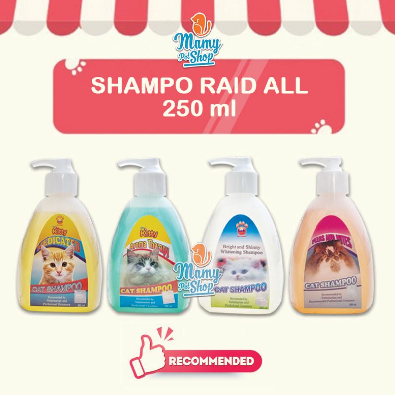 Jual SHAMPO KUCING RAID ALL 250 ml | Shopee Indonesia