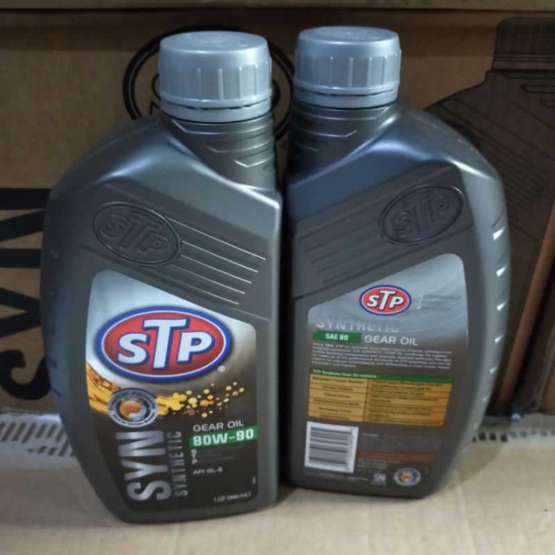 Jual STP Oil transmisi SAE 80w90 GL-5 Synthetic Original 1L | Shopee ...