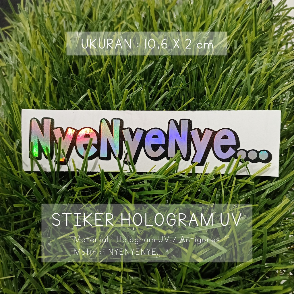 Jual stiker kata-kata / stiker viral / stiker bengkel terbaru / stiker ...