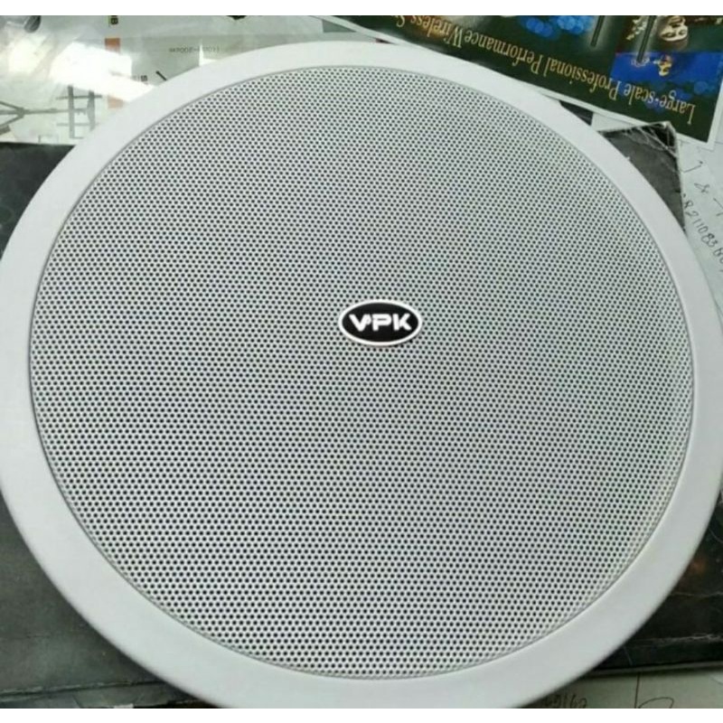 Jual Ceiling speaker plafon VPK TK801 Original Vpk tk 801(10 watt 100 volt 8 inch) | Shopee ...