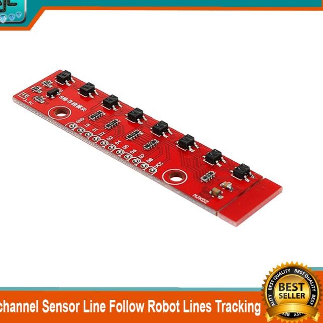 Jual 8 channel Sensor Line Follow Robot Lines Tracking Sensor IR Infrared | Shopee Indonesia