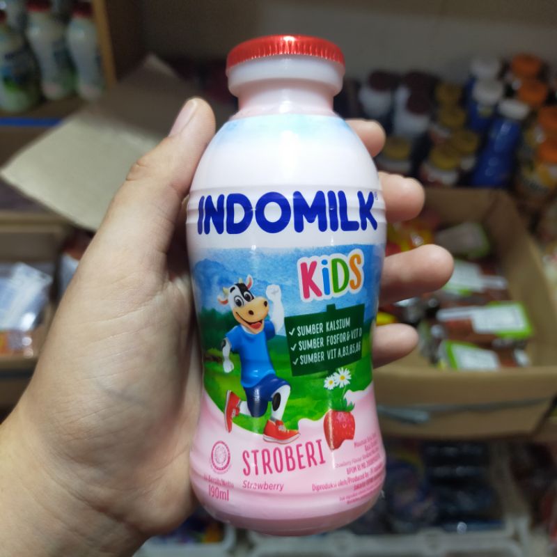Jual Susu Indomilk kids botol 190 ml | Shopee Indonesia