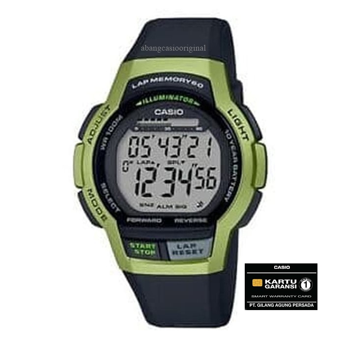Jual JAM TANGAN CASIO WS-1000H-3A WS 1000H 3A W-S1000H-3 W-S1000H-3 W ...