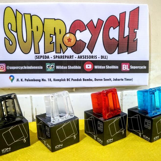 Jual Front Block Frontblock Sepeda Lipat PP ION - Biru Glitter | Shopee ...