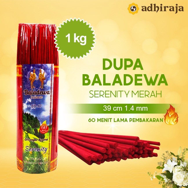 Jual Dupa/Hio Wangi Harum Baladewa Jasmine Merah 1 kg | Shopee Indonesia