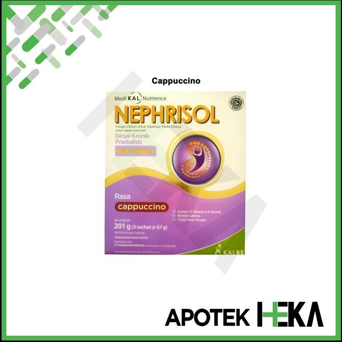 Jual Nephrisol Vanila/Coklat/Cappucino 201 gram - Pasien Ginjal ...