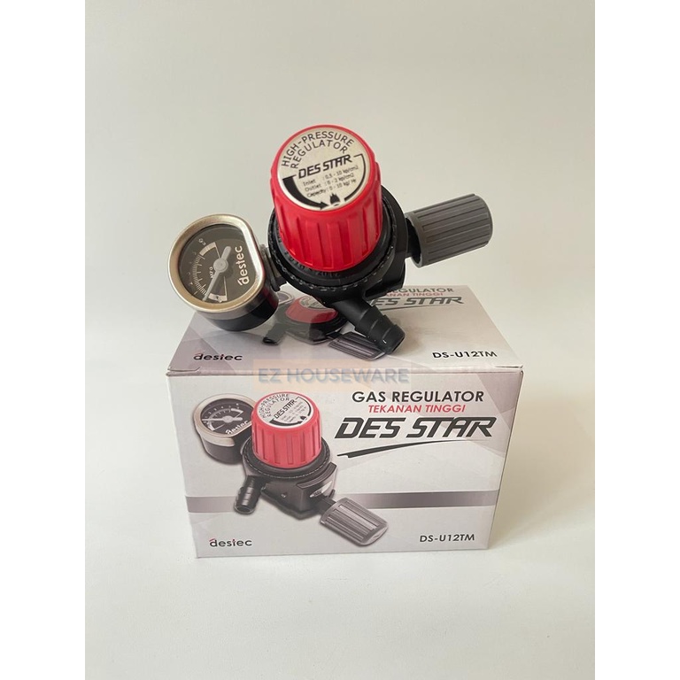 Jual Regulator Gas Meter Des Star DS-U12TM Tekanan Tinggi High Pressure ...