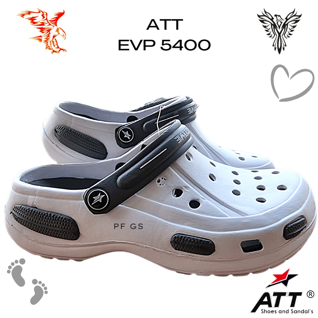 Jual Sandal Baim Pria Wanita ATT EVP 5400 Fuji Bakpao Phylon White 38 ...