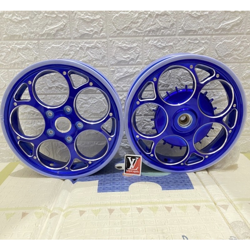 Jual velg cnc unbrand model marus w125 - BLUE | Shopee Indonesia