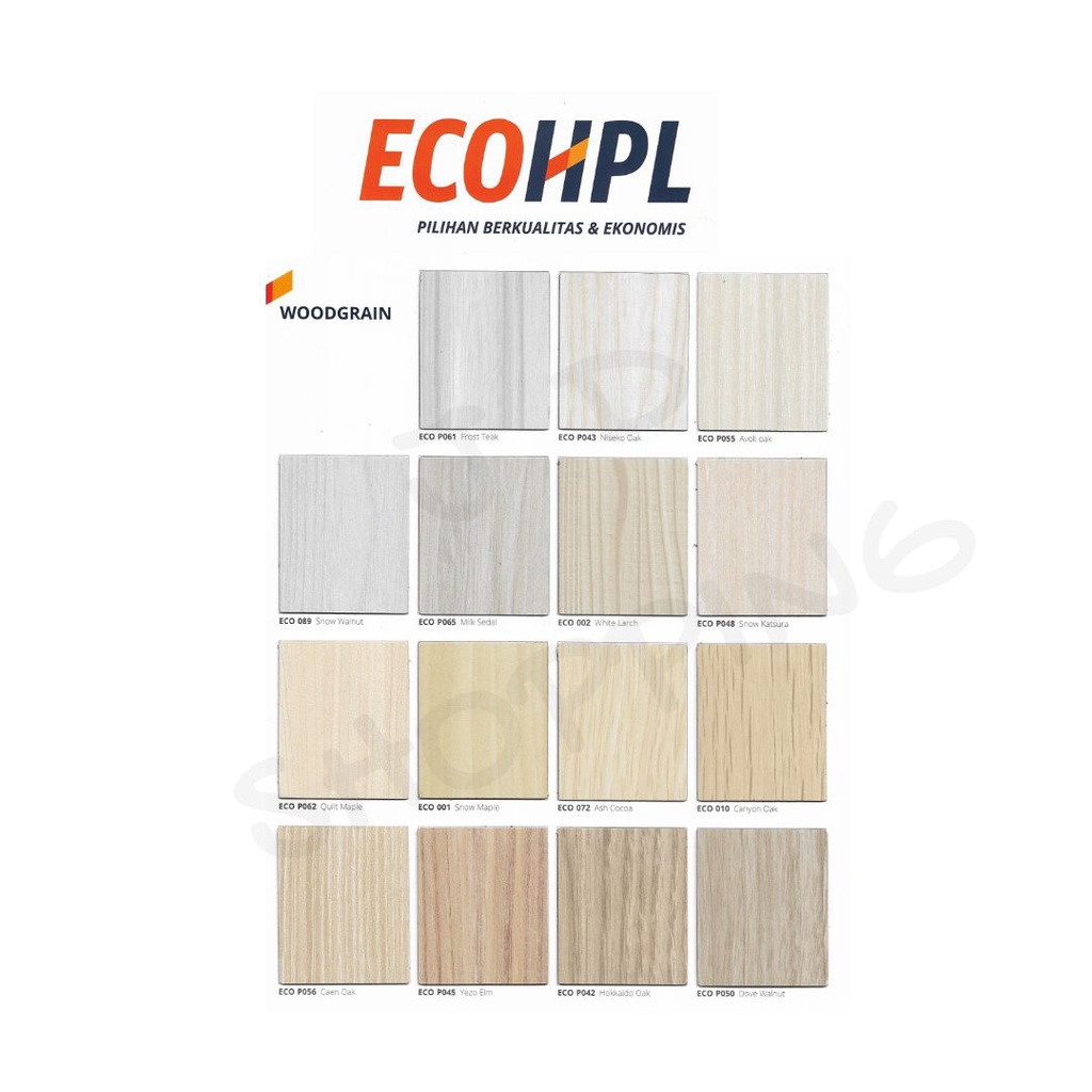 Jual (LUAR KOTA WAJIB PALLET KAYU) HPL ECO P061/045/048/050/056/065/055 ...