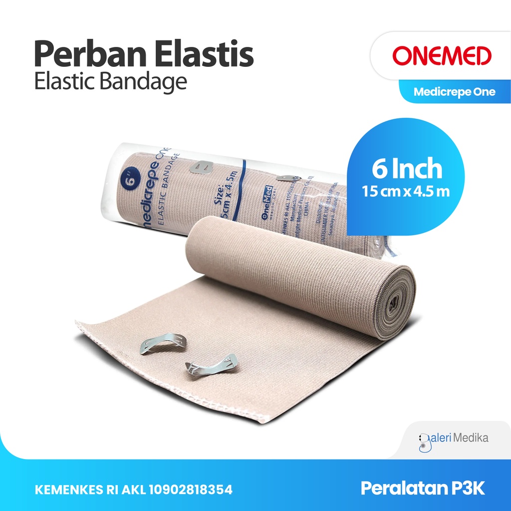 Jual Onemed Medicrepe Perban Elastis 15cm (6inch) | Shopee Indonesia