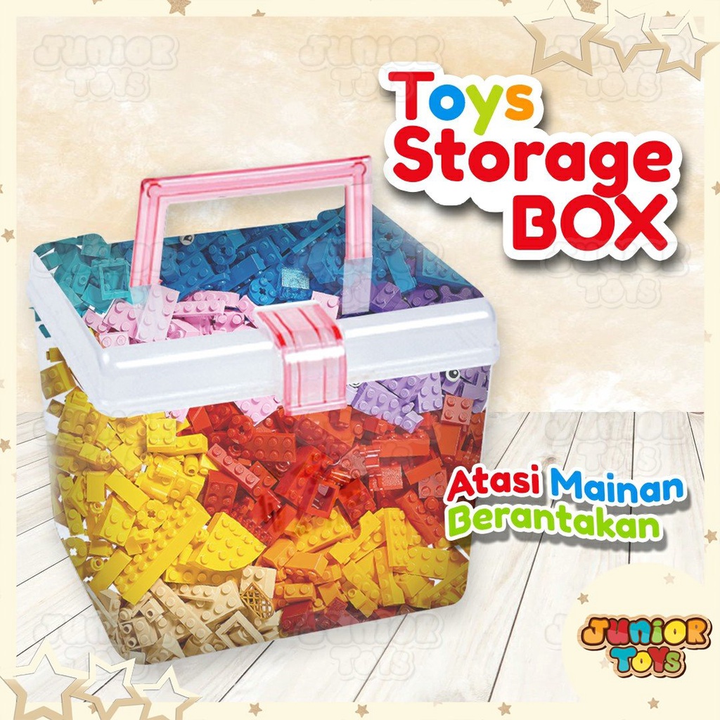 Jual Toys Storage Box Wadah Mainan Anak Container Serbaguna Kotak Obat ...