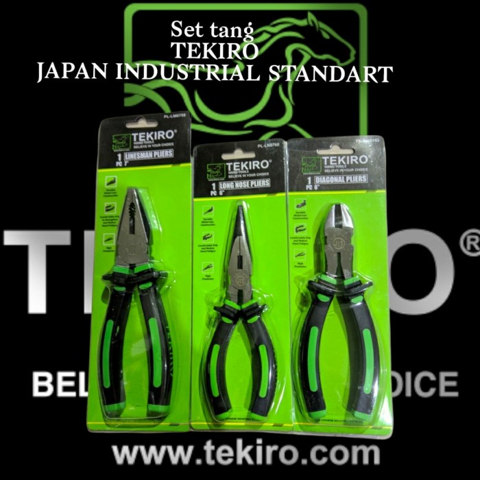 Jual PAKET SET TANG KOMBINASI POTONG LANCIP TEKIRO | Shopee Indonesia