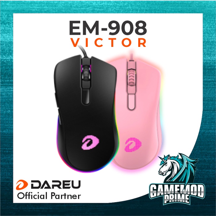 Jual Mouse Gaming EM-908 Wired RGB PMW 3325 Sensor Gaming Mouse - Macro ...