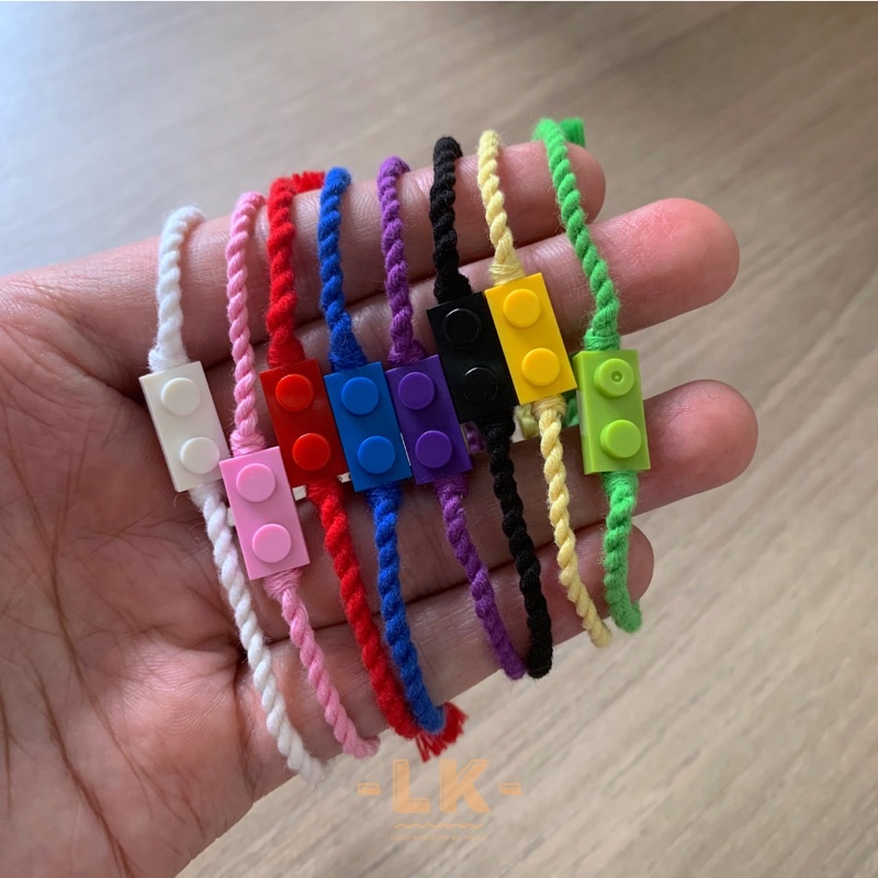 Jual Gelang tali brick lego untuk persahabatan/ Gelang/ Bracelet ...