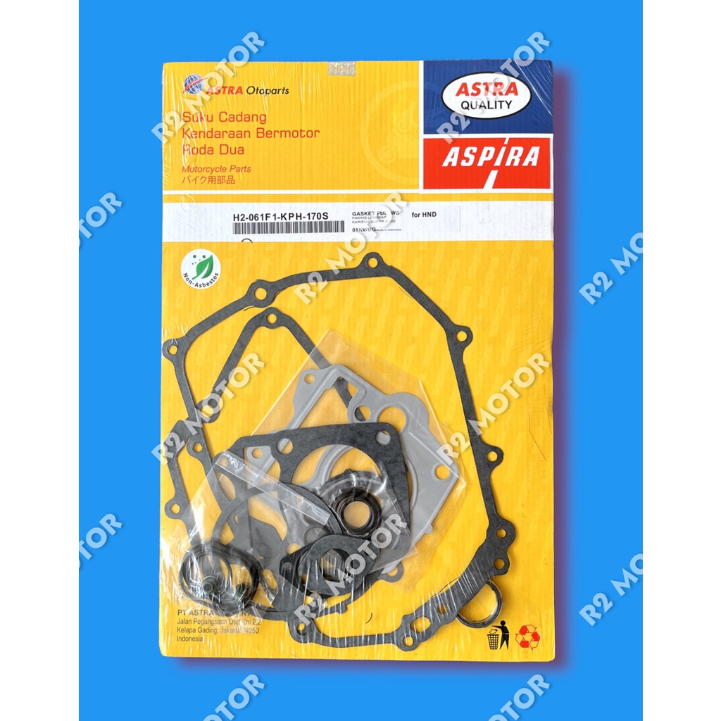Jual GASKET PAKING FULL SET KPH SUPRA X 125 KARBU KARISMA ASPIRA | Shopee Indonesia