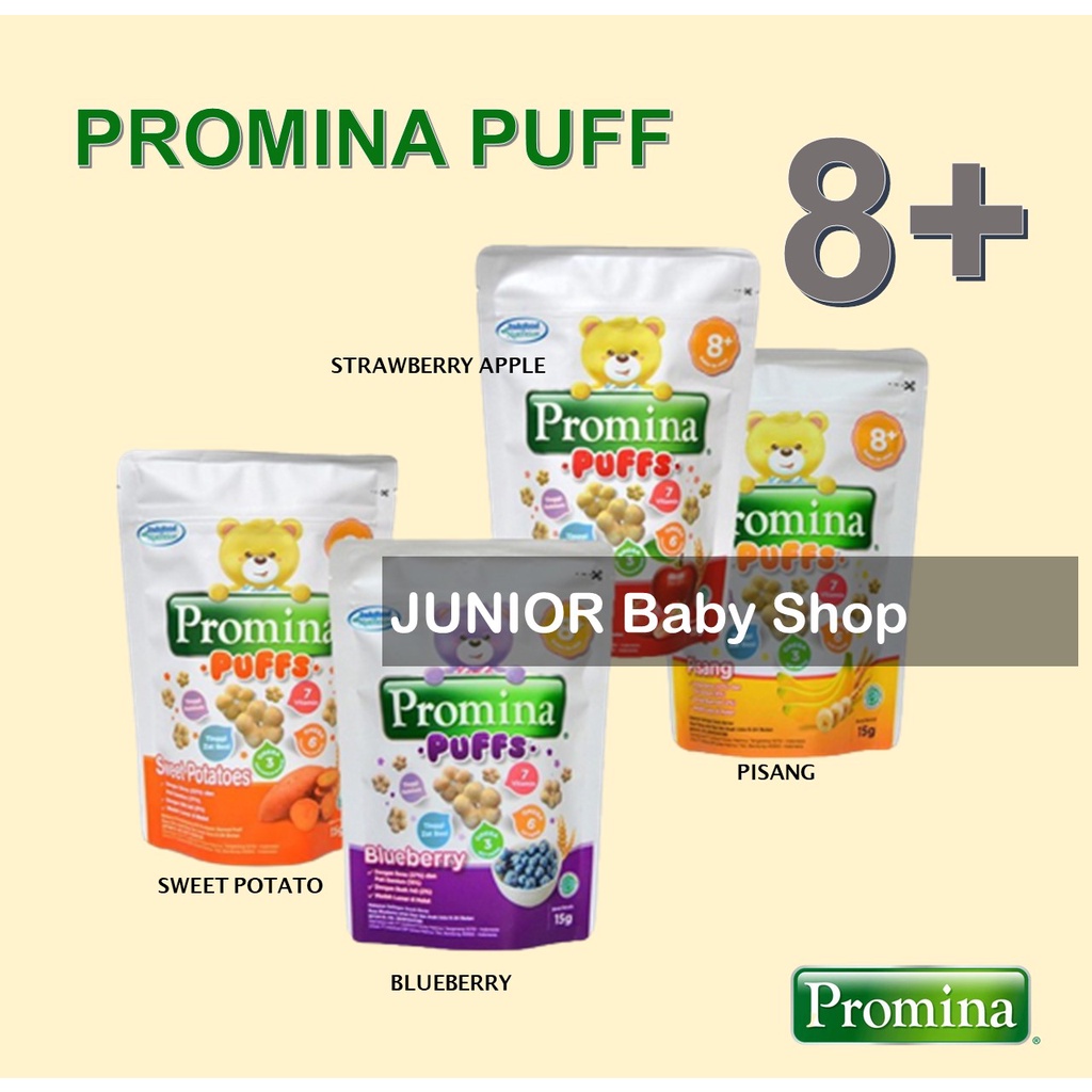 Jual Promina Puff Snack Bayi Promina PUFF Cemilan Bayi PROMINA PUFFS ...
