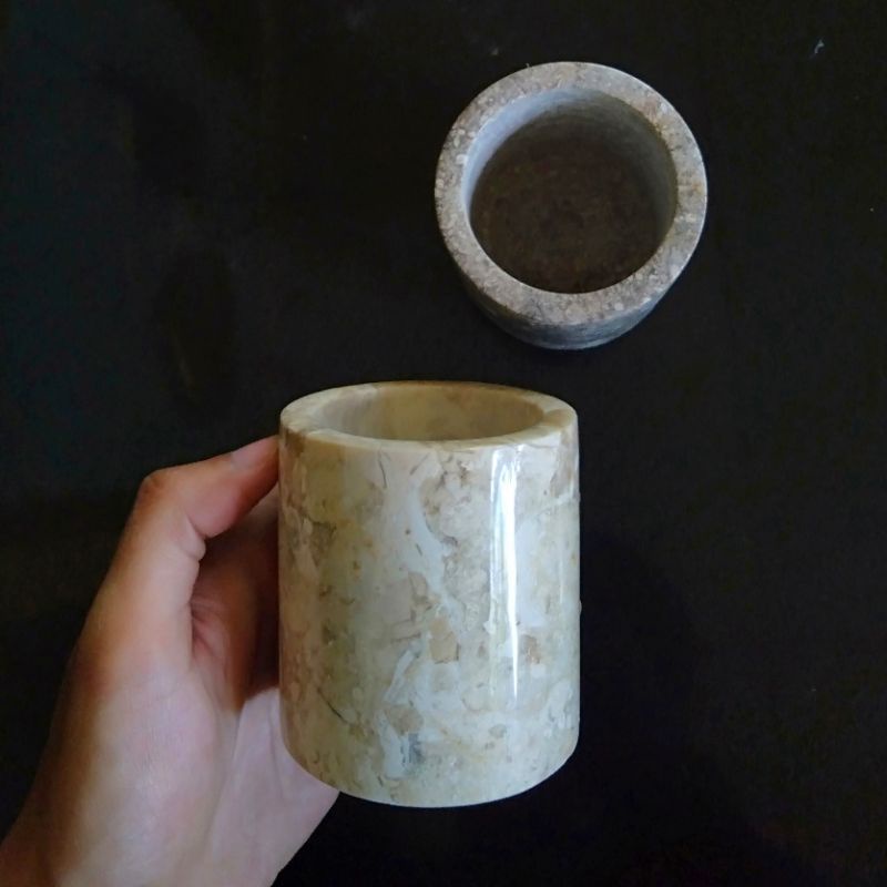 Jual Vas Bunga Anggrek Kaktus Cactus Pot Marmer Guci Bejana Batu Marmer ...