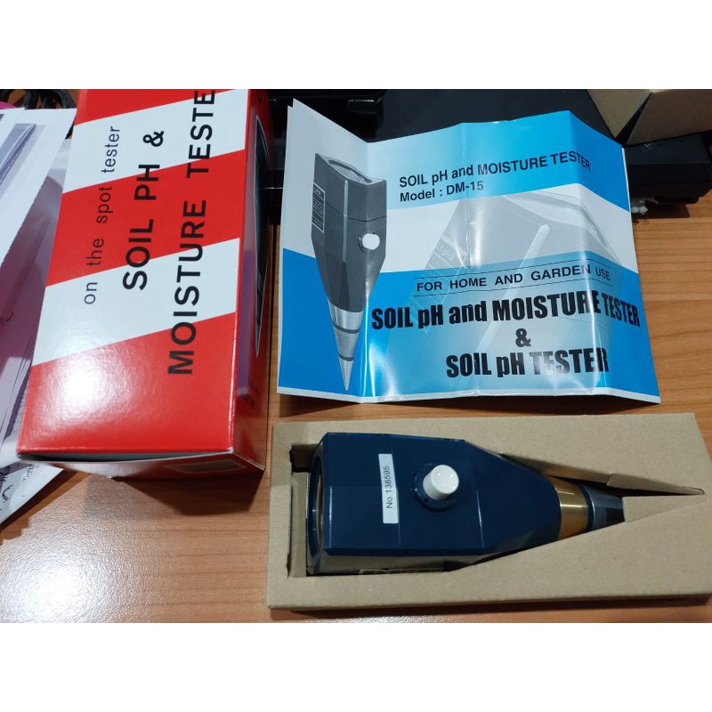 Jual Takemura DM-15 Soil Moisture and pH Meter DM15 | Shopee Indonesia