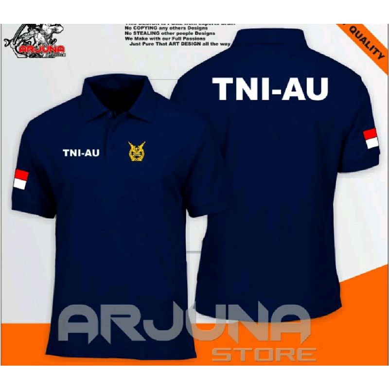 Jual KAOS KERAH POLO TNI ANGKATAN LAUT INDONESIA // BAJU POLO TNI AU | Shopee Indonesia