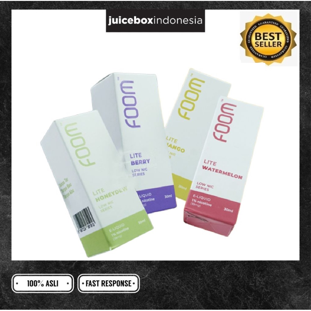 Jual FOOM LITE SERIES 30ML 10MG AUTHENTIC by FOOM LAB | Shopee Indonesia