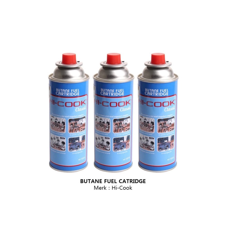 Jual Hi Cook Gas Cartridge Gas Kaleng Tabung Gas Mini Outdoor | Shopee ...
