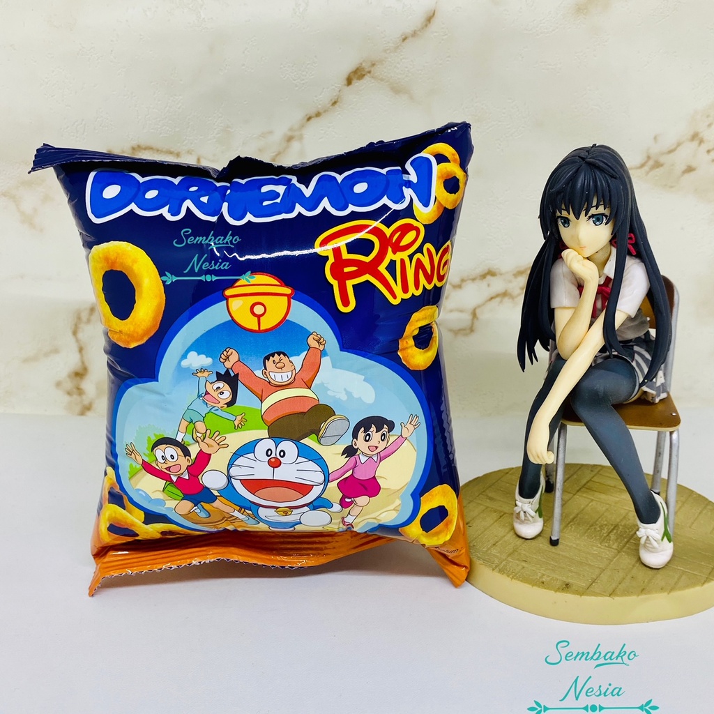 Jual Chiki Berhadiah Doraemon Ring 30gr x 10pcs | Shopee Indonesia