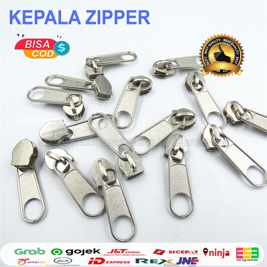 Jual Kepala Zipper Resleting Sleting Ritsleting Tas Bukan YKK Zipper ...