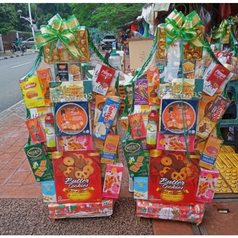 Jual Parsel Snack Lebaran Jumbo - Parcel Snack Besar -Parsel Natal ...