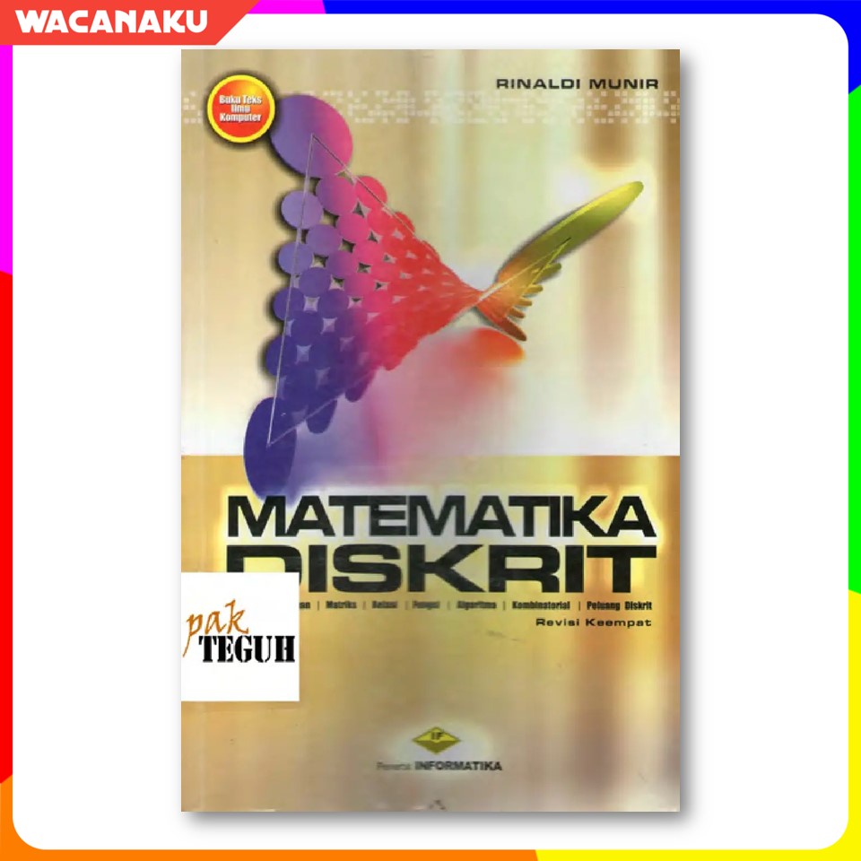 Jual MATEMATIKA DISKRIT Munir Rinaldi | Shopee Indonesia