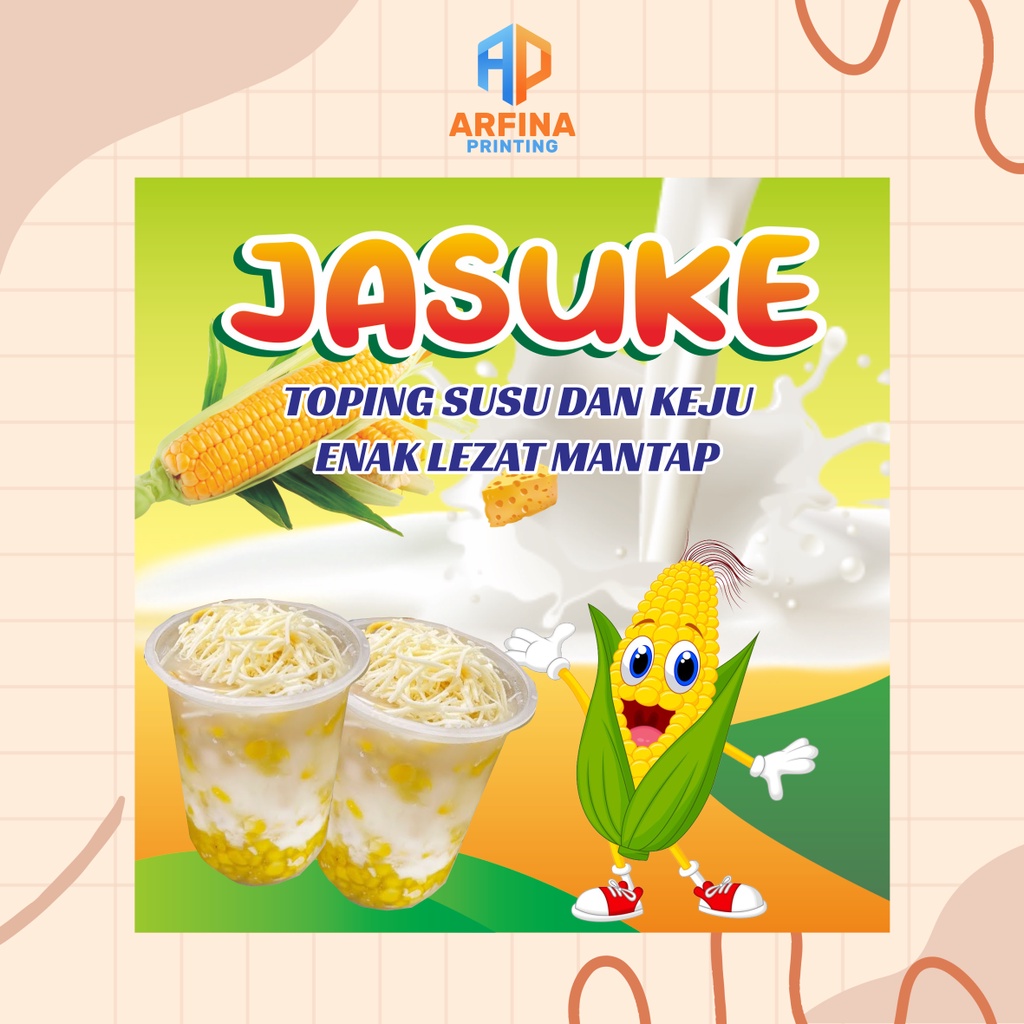 Jual Spanduk / Banner / Backdrop Jasuke 1x1m | Shopee Indonesia