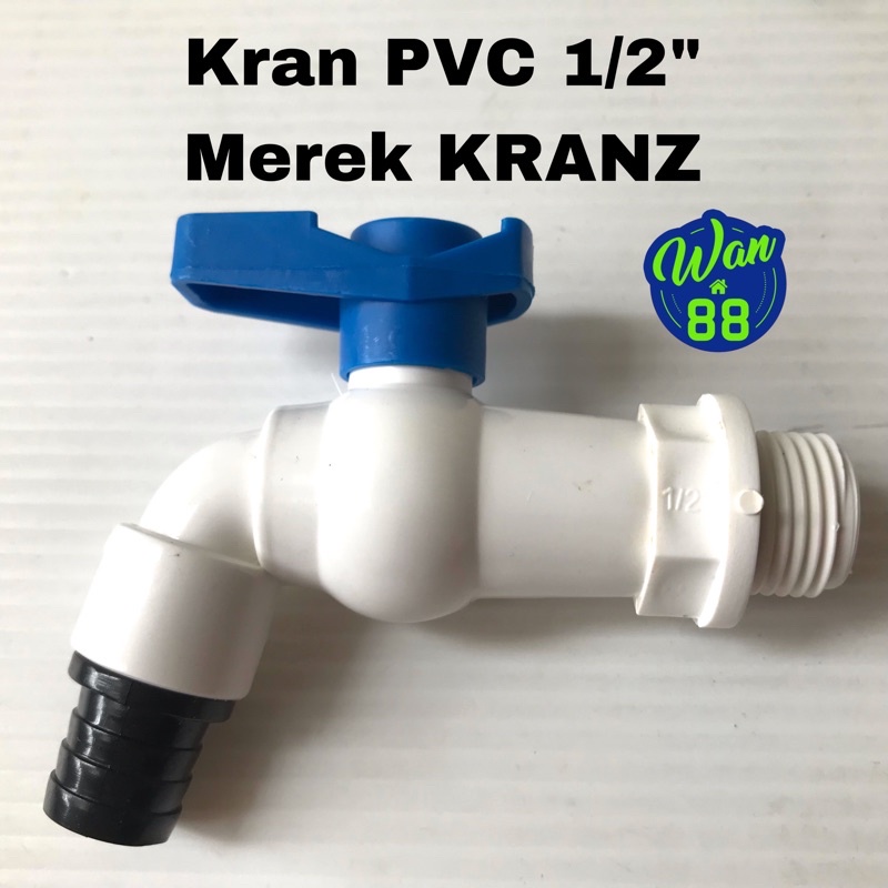 Jual Kran Tembok PVC 1/2” KP-04 Kranz | Shopee Indonesia