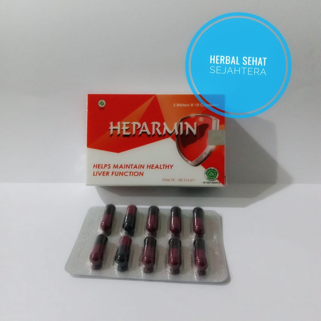 Jual HEPARMIN Heparmin Kapsul heparmin - Fungsi Hati | Shopee Indonesia