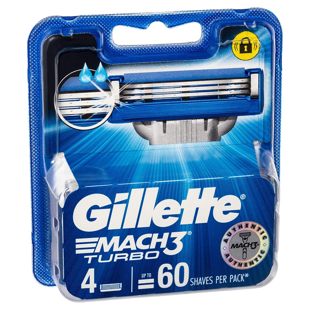 Jual GILLETTE MACH 3 TURBO 4 | Shopee Indonesia